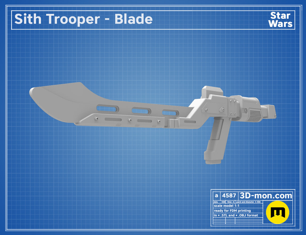 Sith Trooper Blade – 3Demon