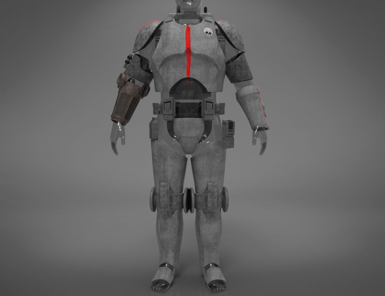 The Bad Batch - Echo armor STL | 3D Printable Armor | 3Demon