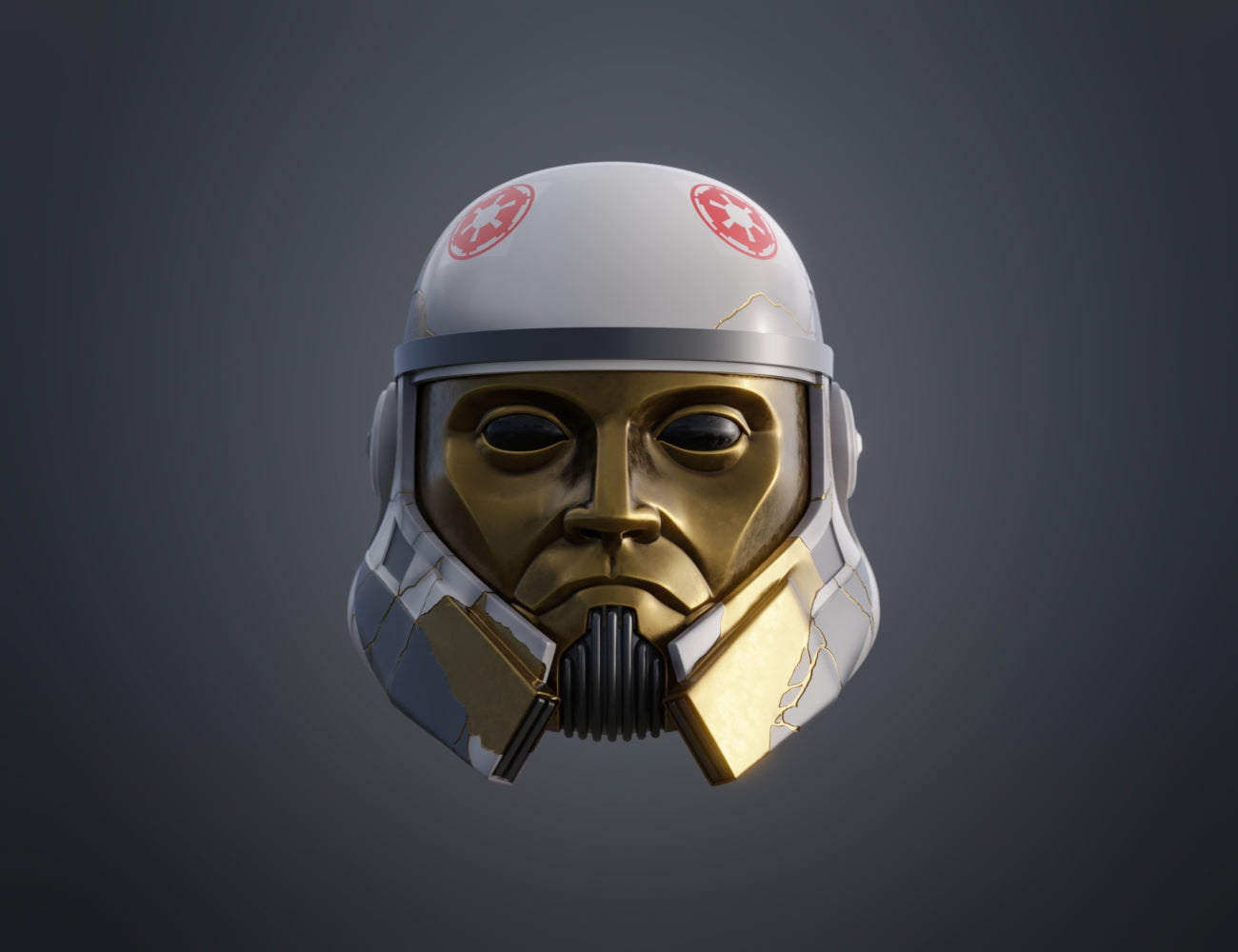 Captain Enoch Helmet - Ahsoka STL | 3D Printable Helmet | 3Demon