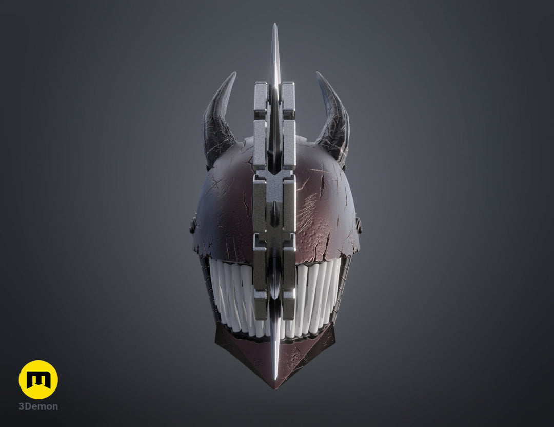 Chainsaw Man True Devil Form helmet STL | 3D Print | 3Demon