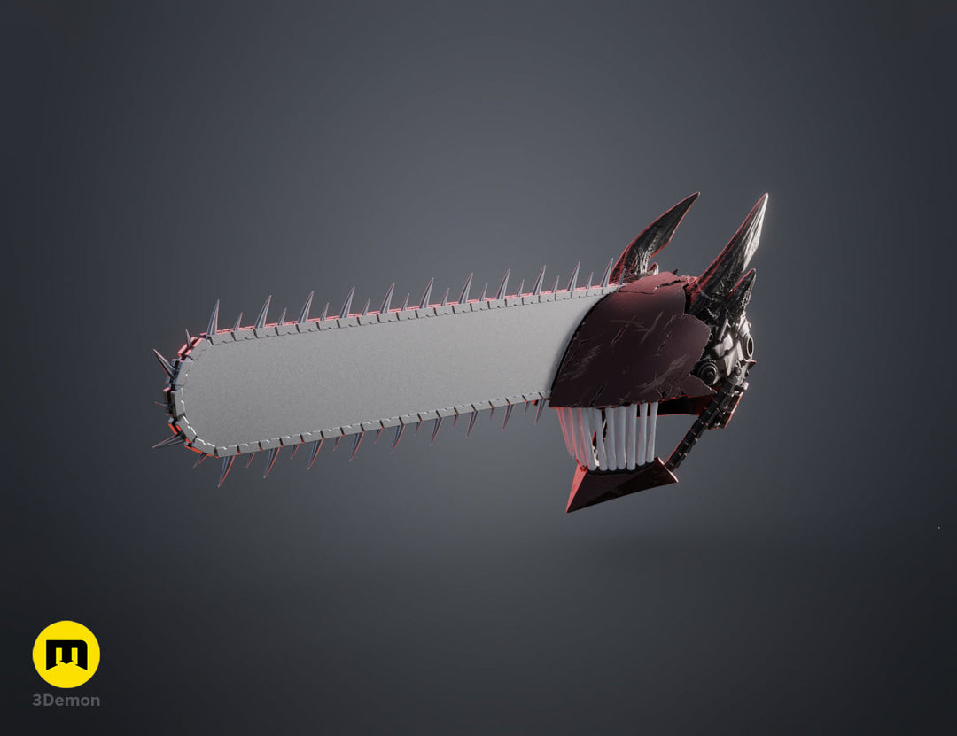 Chainsaw Man True Devil Form helmet STL | 3D Print | 3Demon