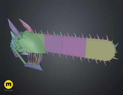 Chainsaw Man True Devil Form helmet STL | 3D Print | 3Demon