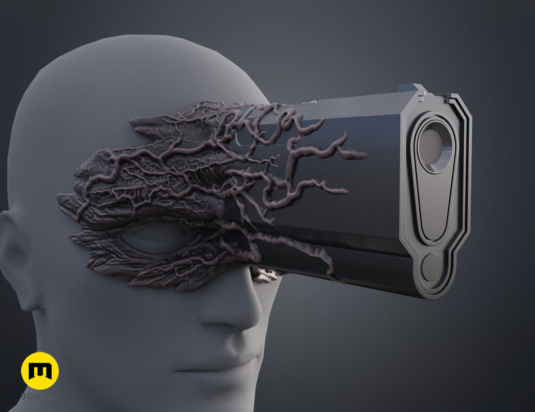 Gun Devil mask - Chainsaw Man STL | 3D Printable Helmet | 3Demon