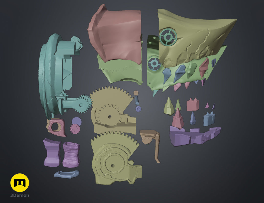 Arcane - Jinx Fishbones rocket launcher STL | 3D Print | 3Demon