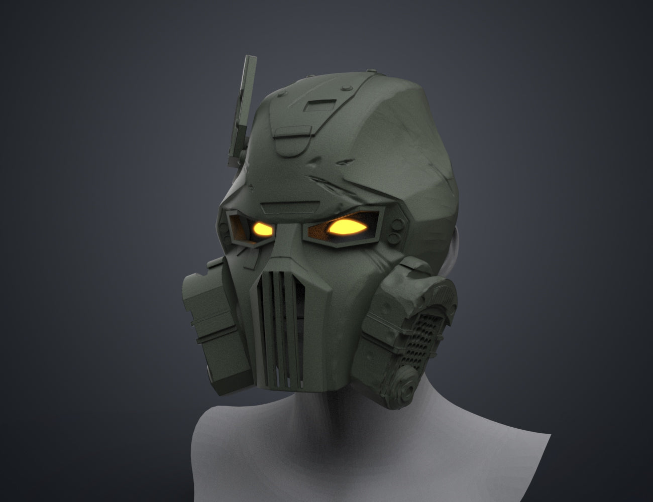Kabal Mask - Mortal Kombat STL | 3D Printable Helmet | 3Demon