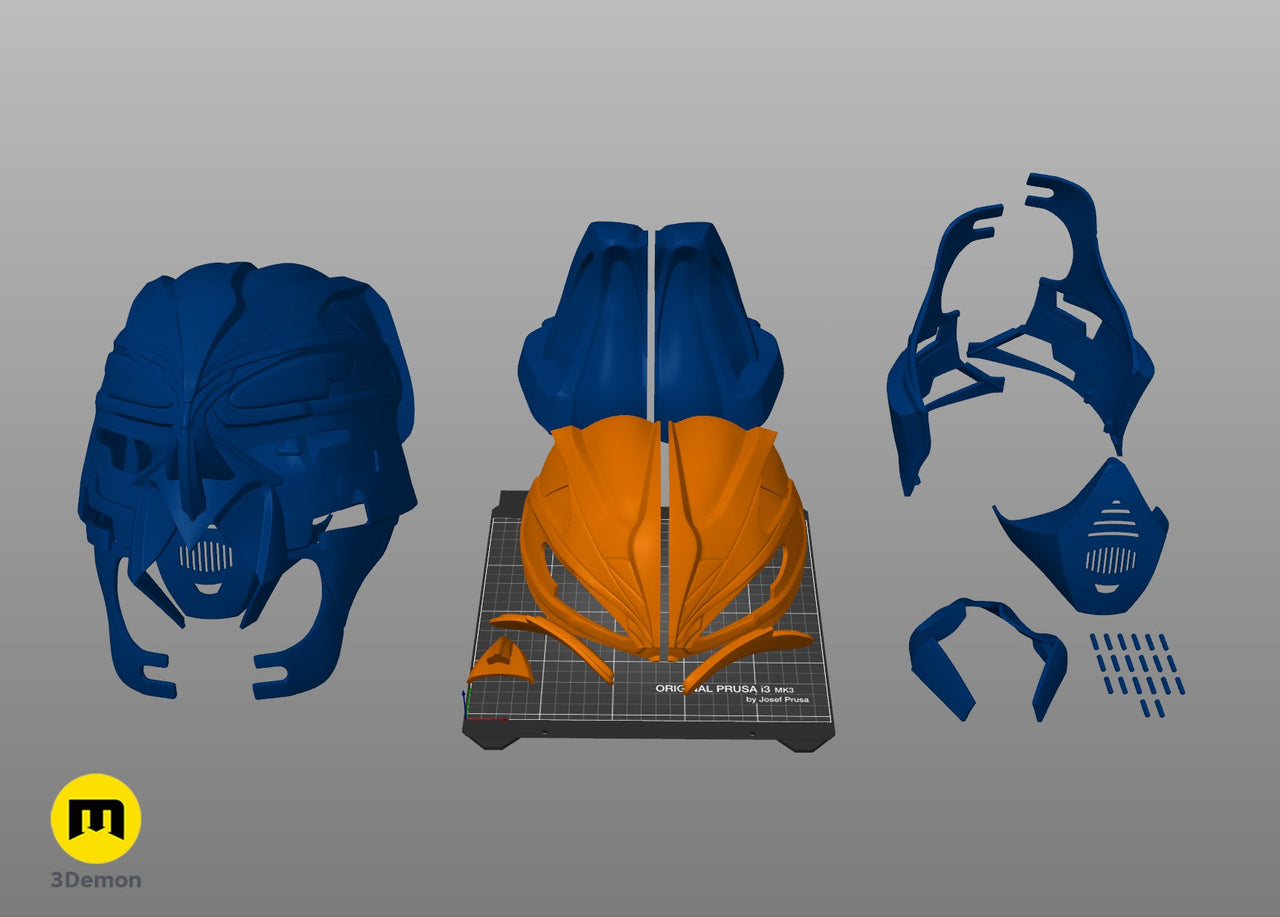 Kull Warrior Helmet- Stargate – 3Demon