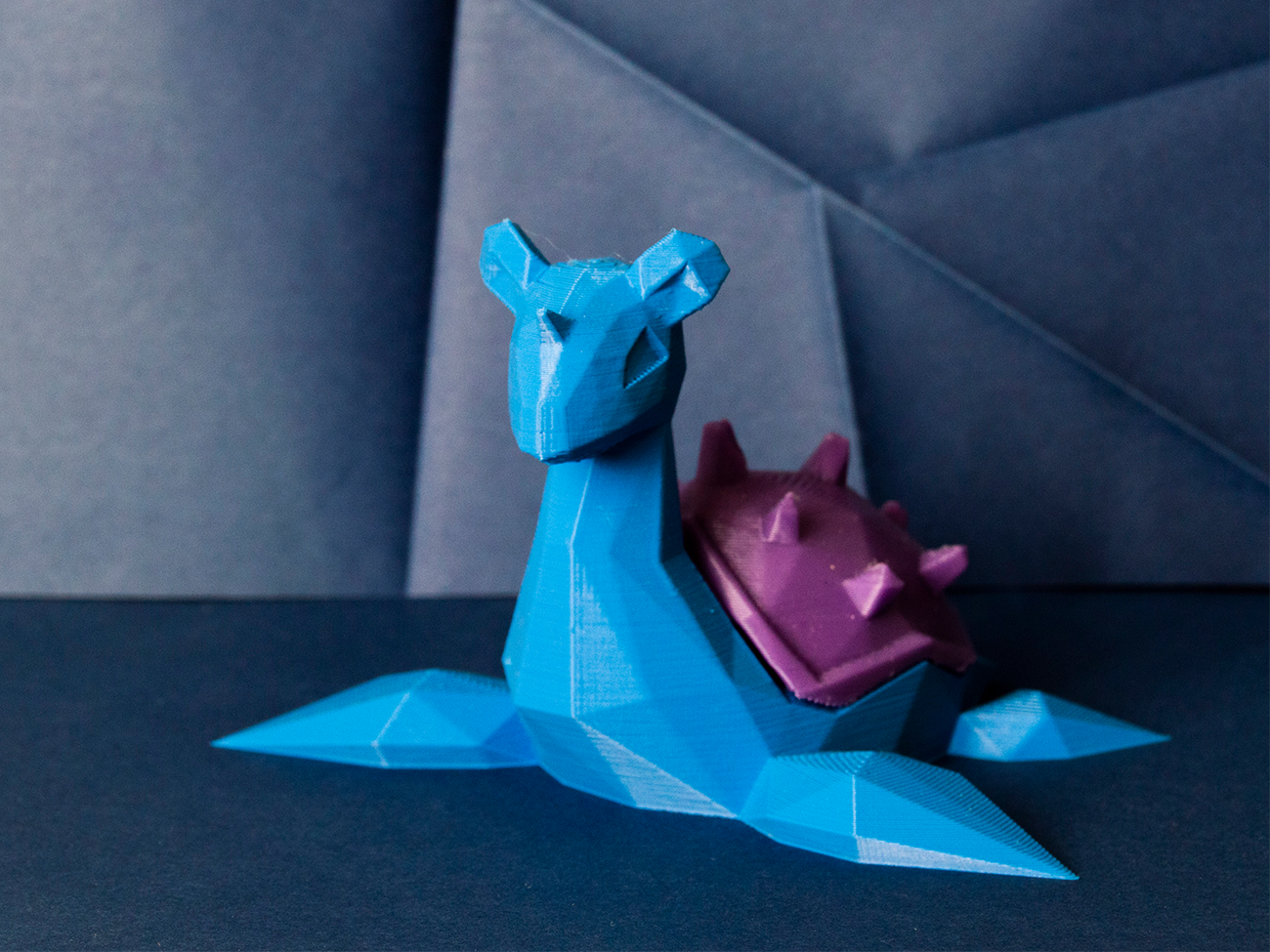 Lapras STL | Low Poly Pokémon 3D Print | 3Demon