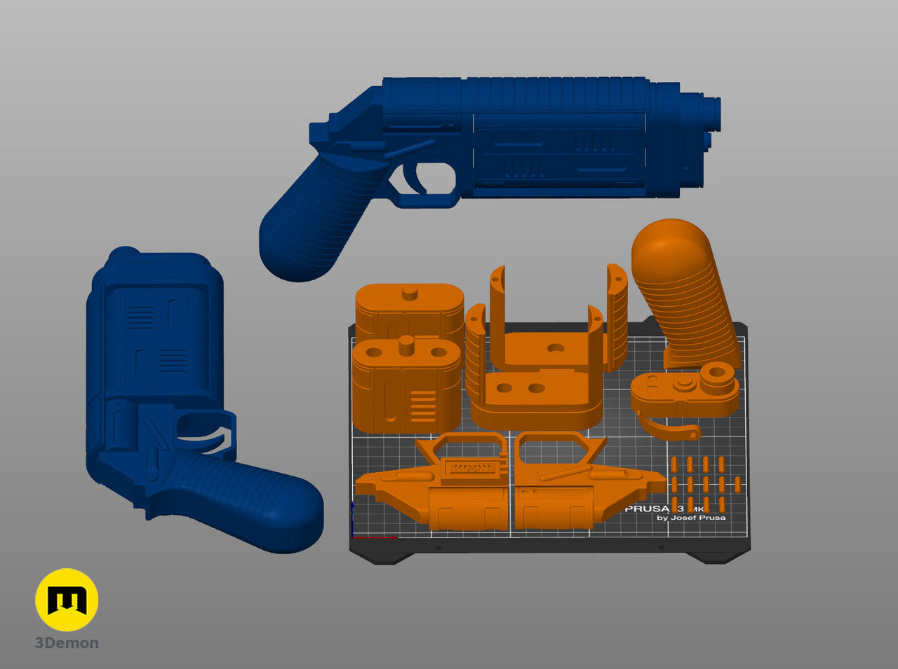 MW-20 Bryar Pistol STL | 3D Printable Prop Weapon | 3Demon