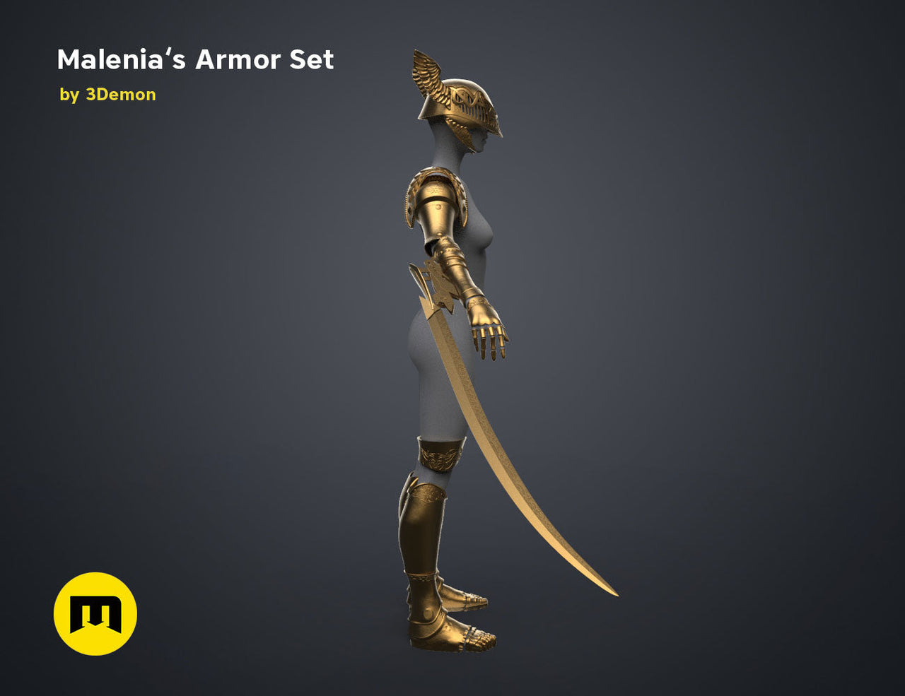 Malenia Armor Set - Elden Ring – 3Demon