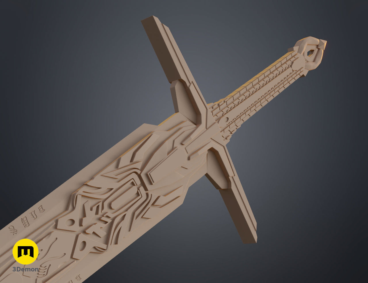 Optimus Prime Sword - Transformers STL | 3D Print | 3Demon