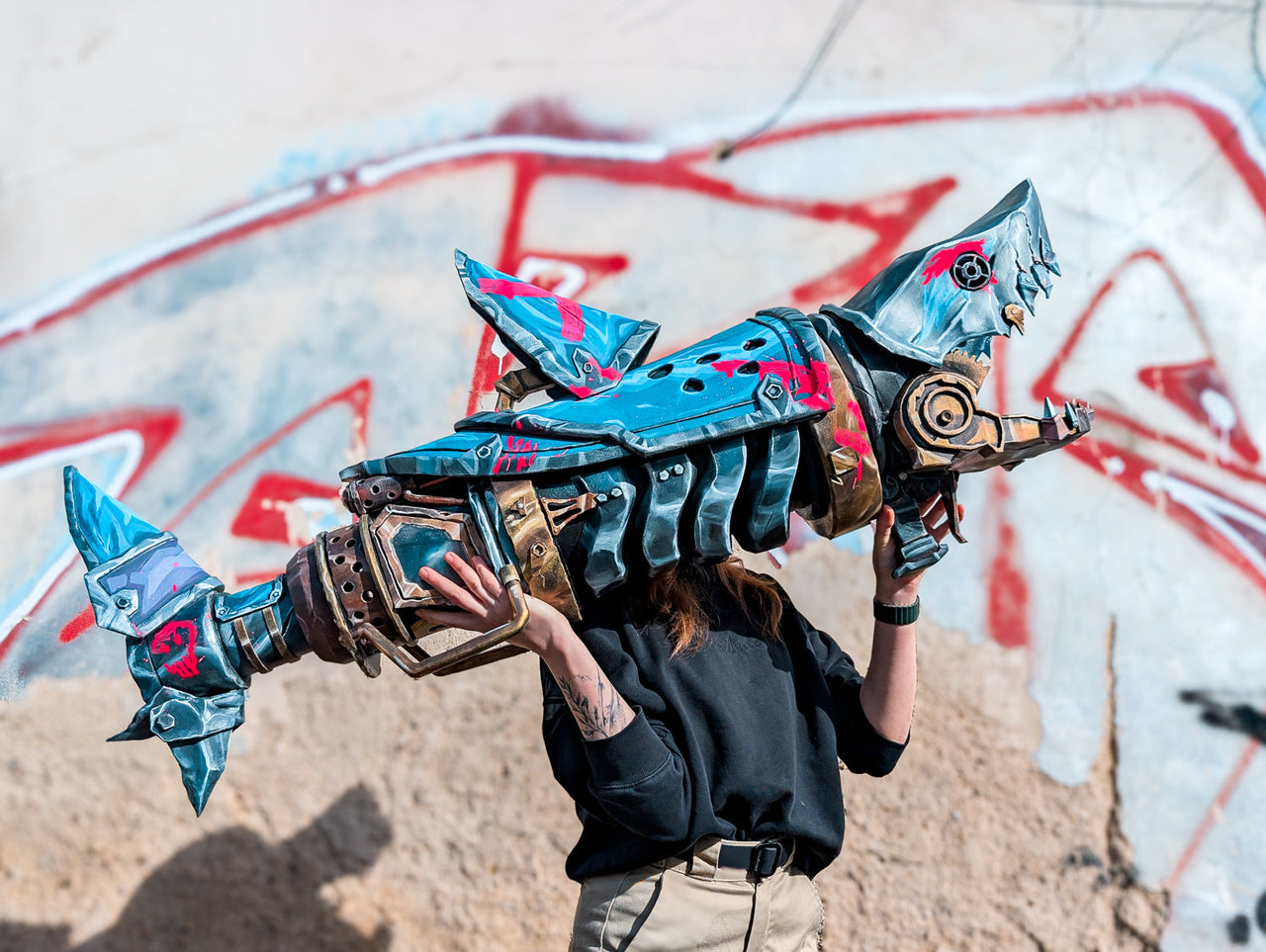 Arcane - Jinx Fishbones rocket launcher STL | 3D Print | 3Demon