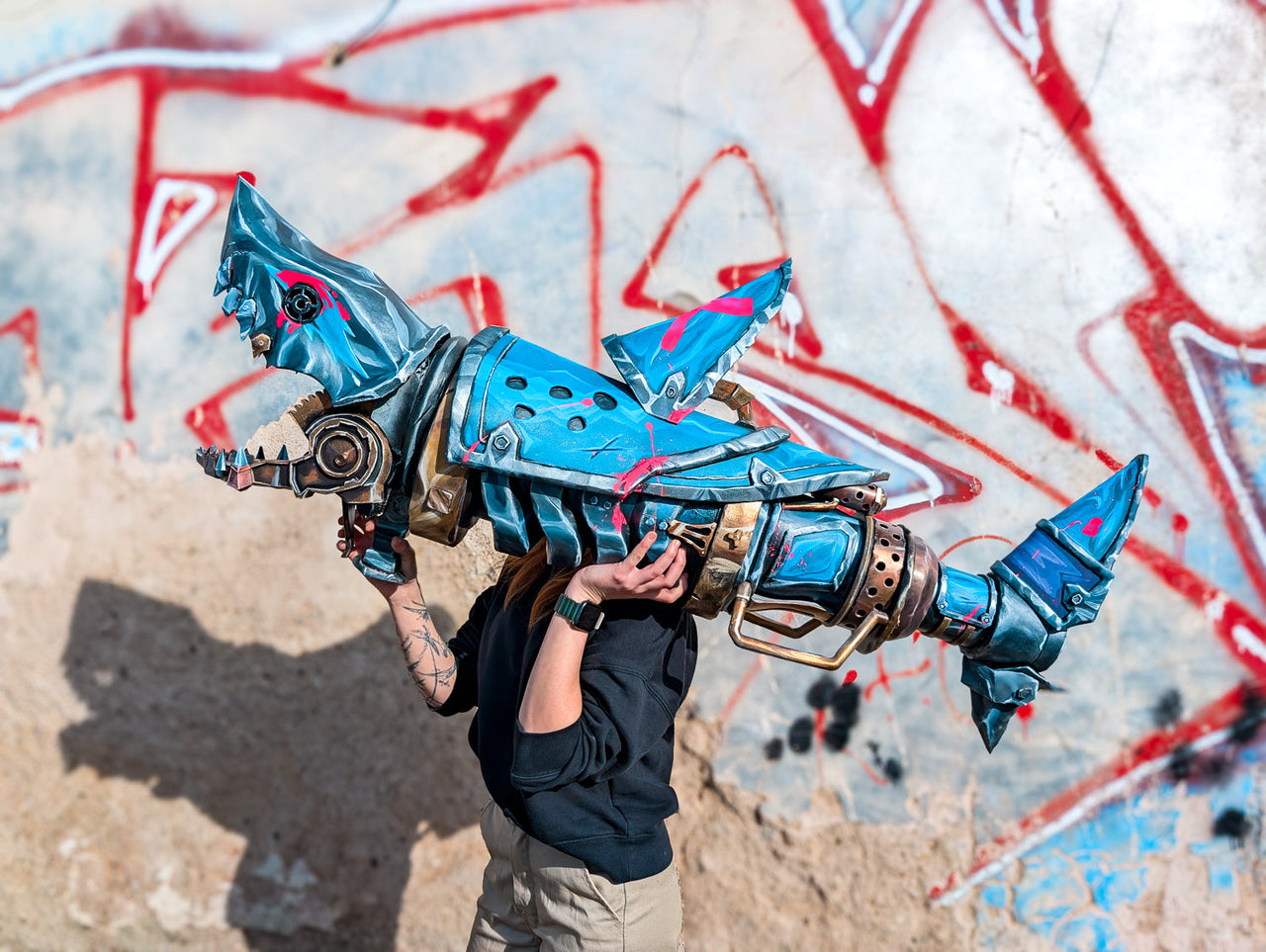 Arcane - Jinx Fishbones rocket launcher STL | 3D Print | 3Demon