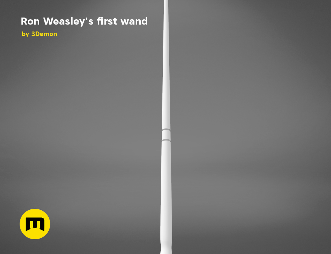 Ron Weasley’s 1st Wand – 3Demon
