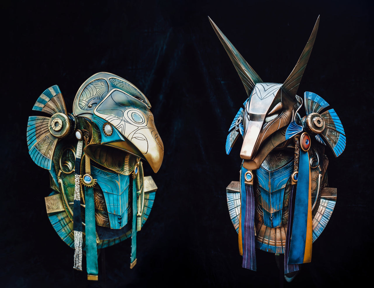 Horus, Anubis, Jaffa Guard set STL | 3D Printable Helmet | 3Demon