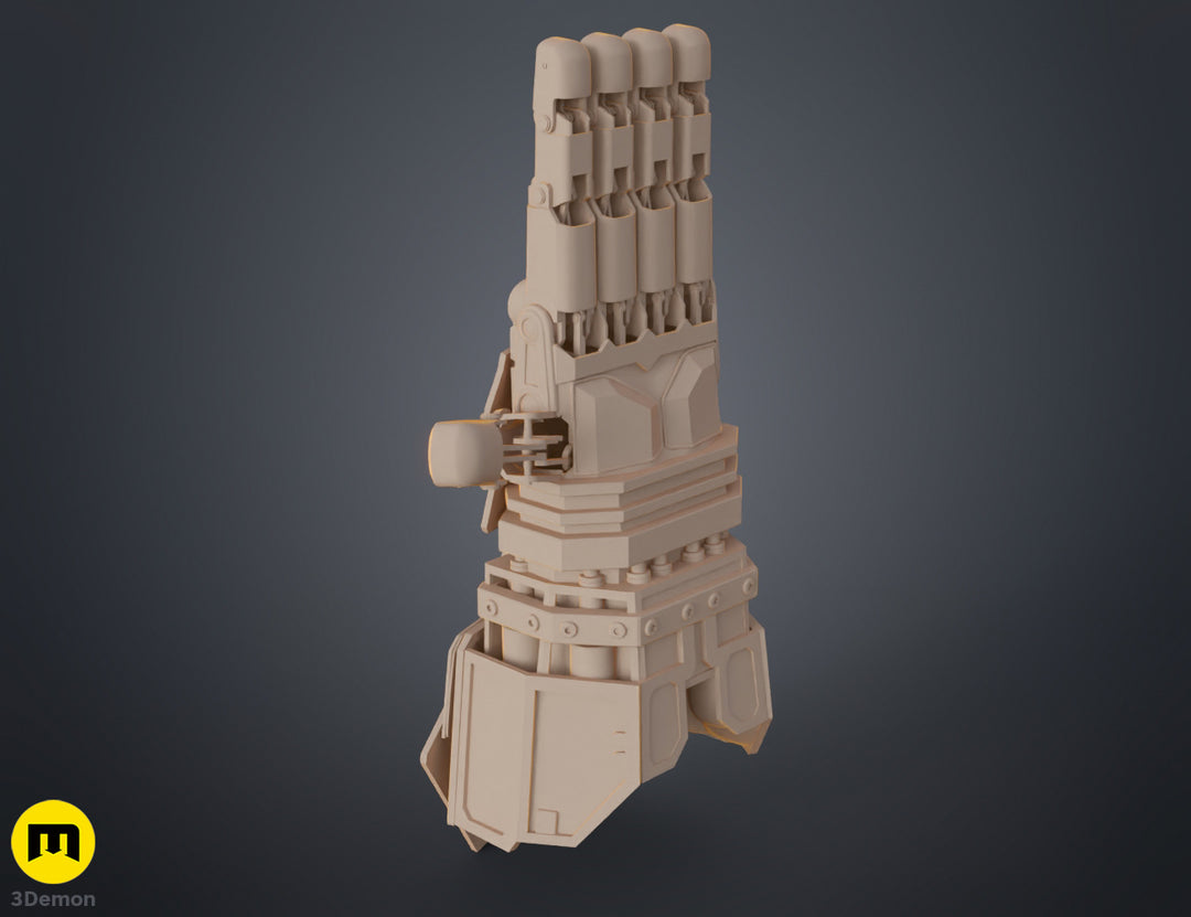 Arcane Vi Gauntlets season 2 STL | 3D Printable Helmet | 3Demon