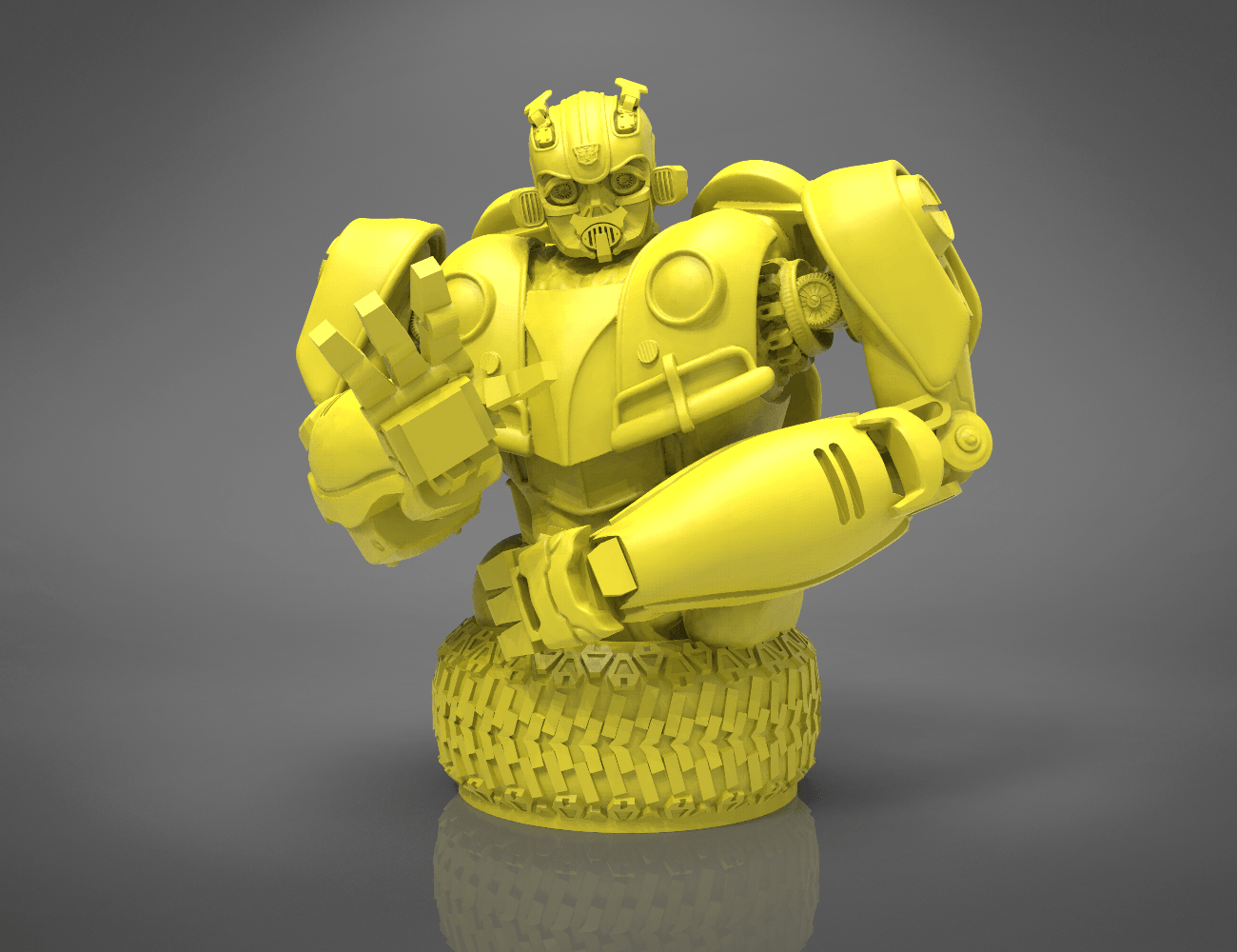Bumblebee bust – 3Demon