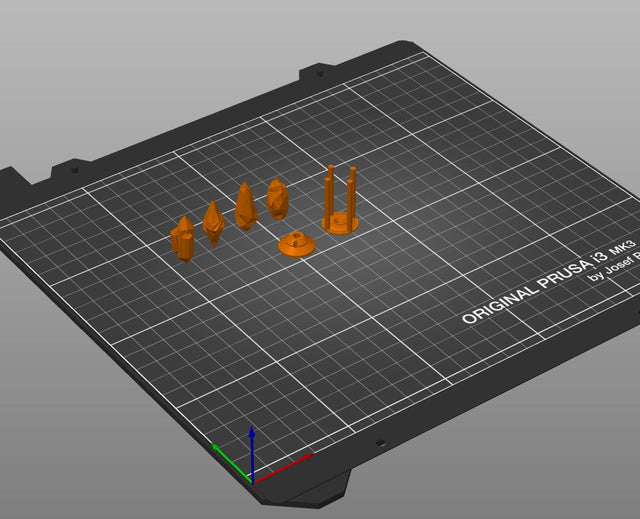 Kyber Crystals STL | 3D Printable Prop Weapon | 3Demon