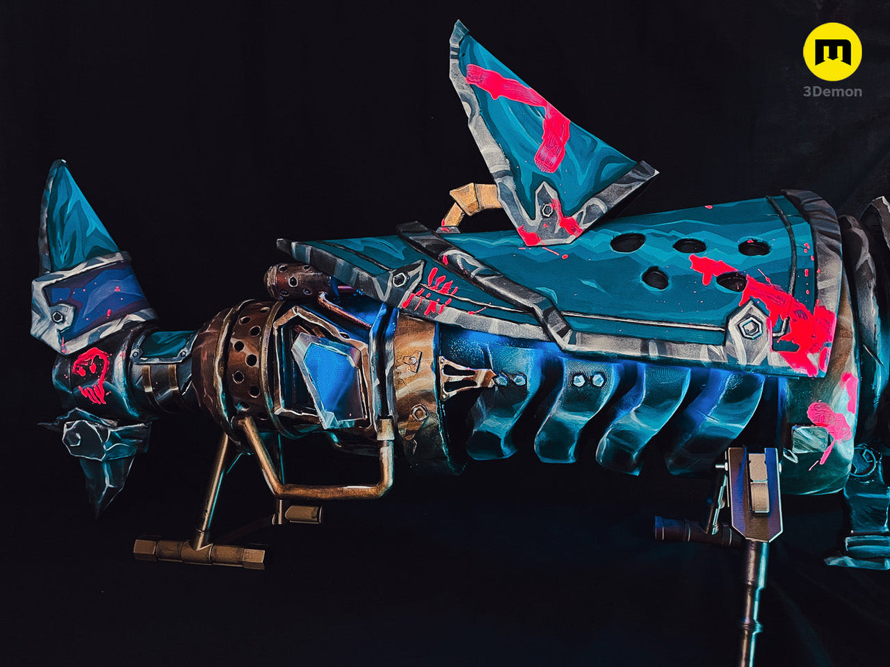 Arcane - Jinx Fishbones rocket launcher STL | 3D Print | 3Demon