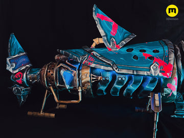 Arcane - Jinx Fishbones rocket launcher STL | 3D Print | 3Demon