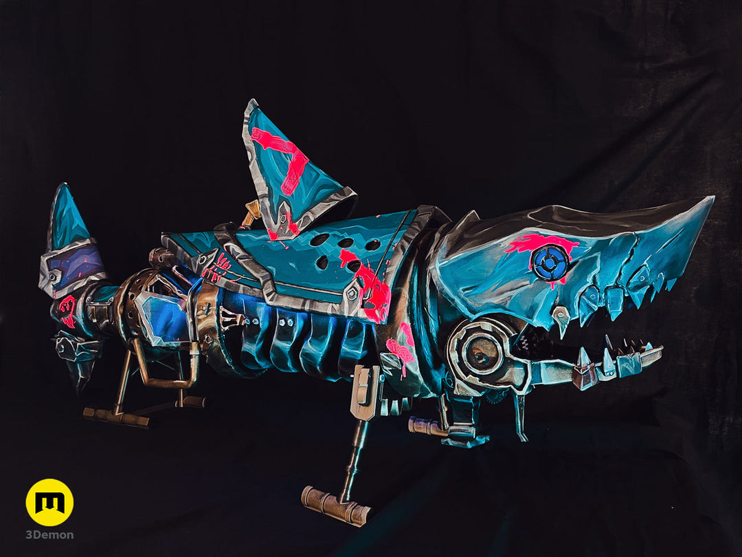 Arcane - Jinx Fishbones rocket launcher STL | 3D Print | 3Demon