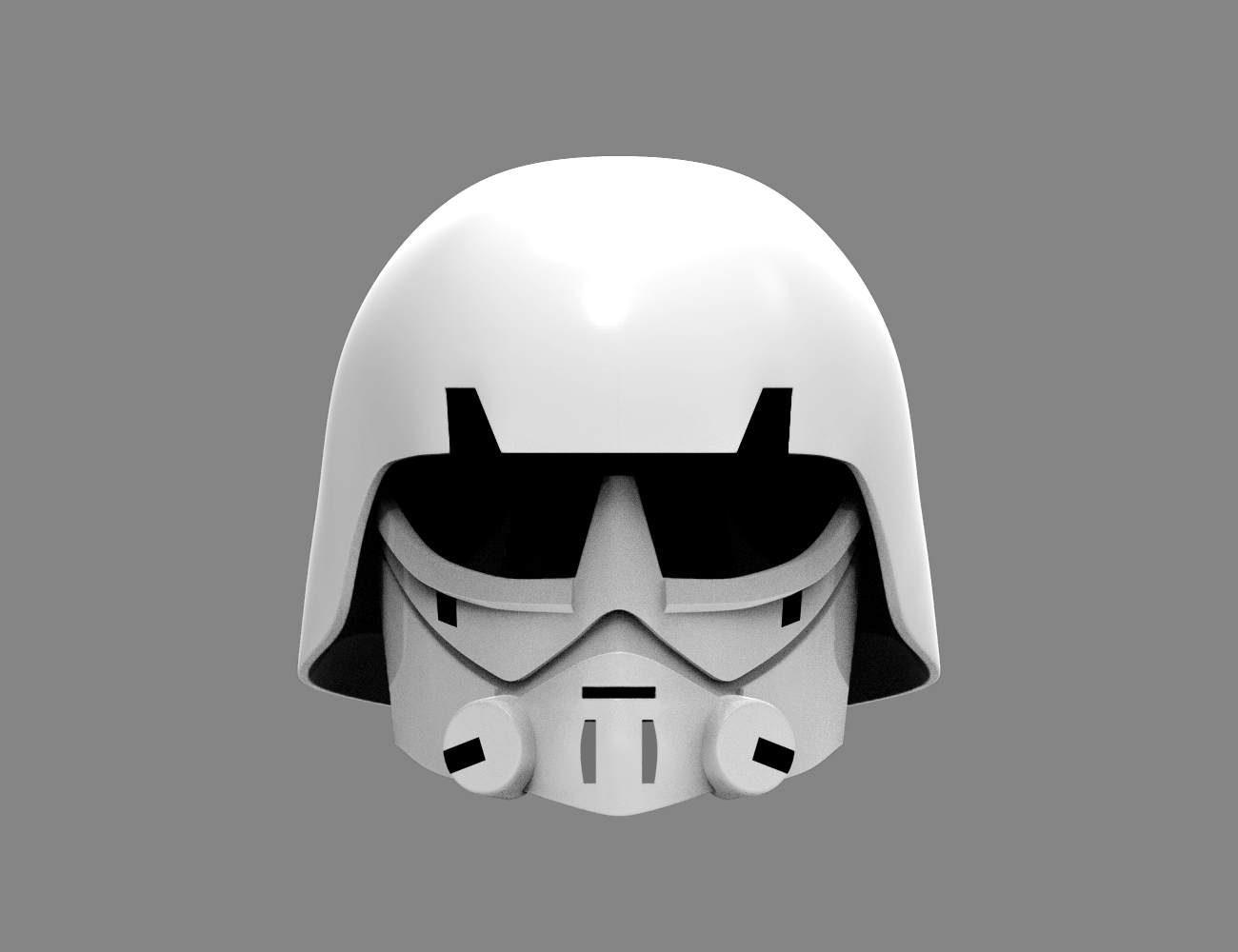 Imperial Cadet helmet STL | 3D Printable Prop | 3Demon