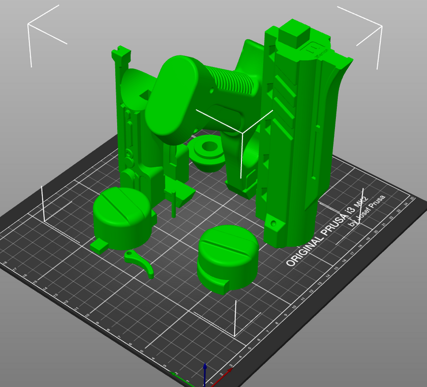 Westar-55 Heavy Blaster Pistol STL | 3D Print | 3Demon